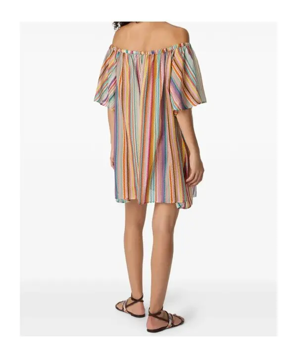 Missoni Off-shoulder Zigzag Pattern Cover-up
