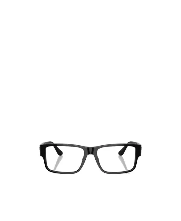 Versace Logo Square Flat Mirror - Black