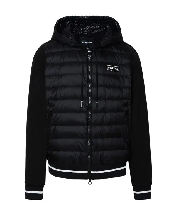 Duvetica Hooded Down Jacket - Black