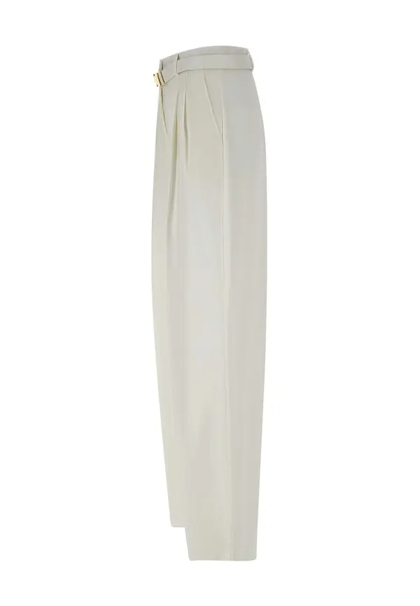 Max Mara Neottia Belted Wide Leg Trousers