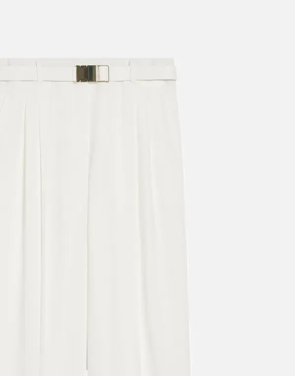 Max Mara Neottia Belted Wide Leg Trousers
