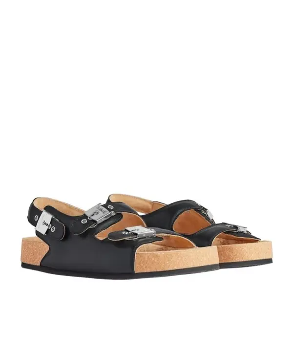 Balenciaga X Scholl Strap Flat Sandals