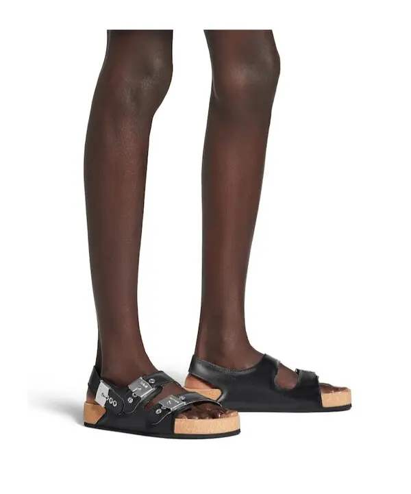 Balenciaga X Scholl Strap Flat Sandals
