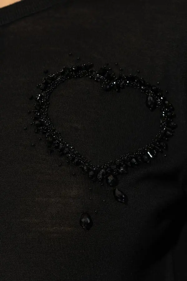Dsquared2 Embellished Crewneck Cardigan