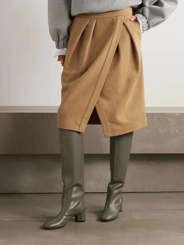 Dries Van Noten Wrap Effect Skirt