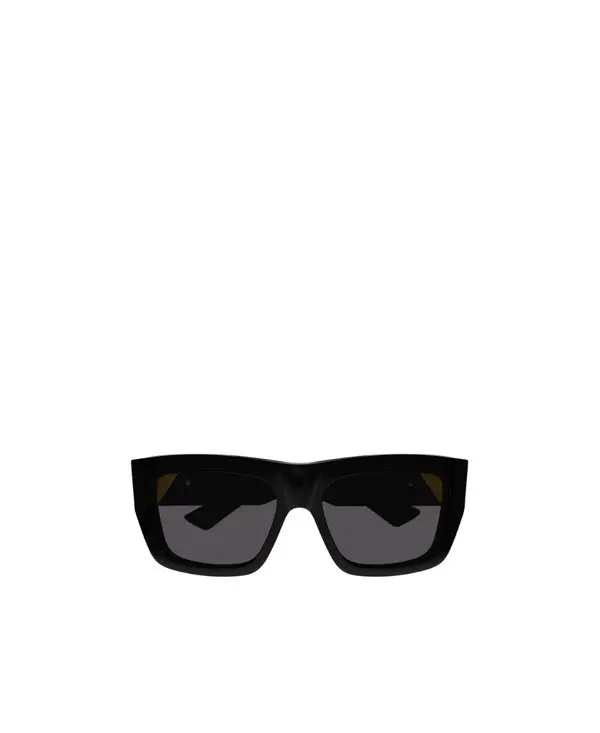 Bottega Veneta Square Frame Sunglasses - Black