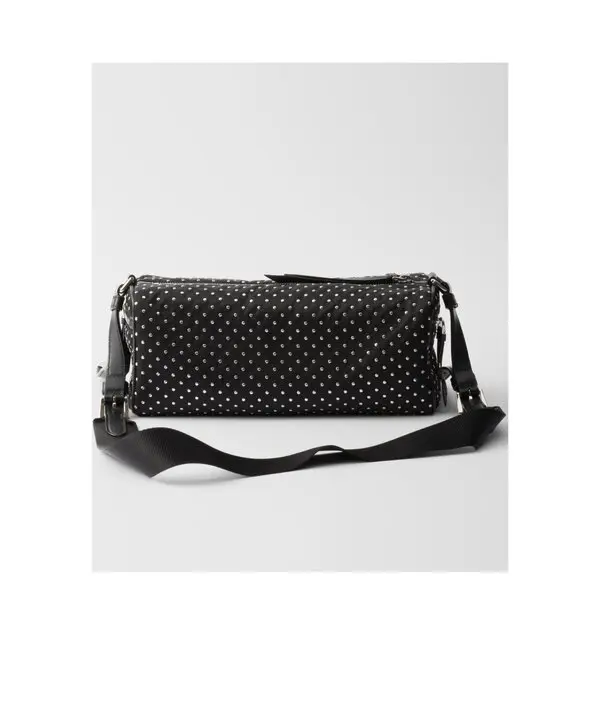 Prada Re-nylon Studded Bag