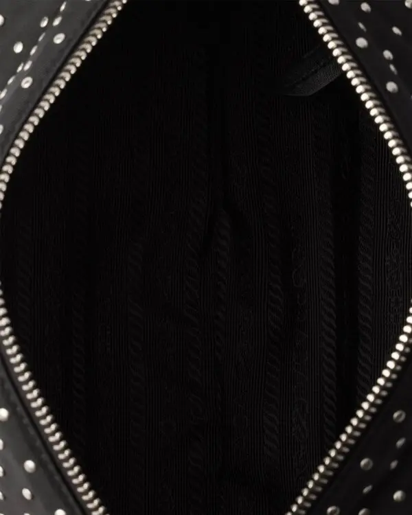 Prada Re-nylon Studded Bag