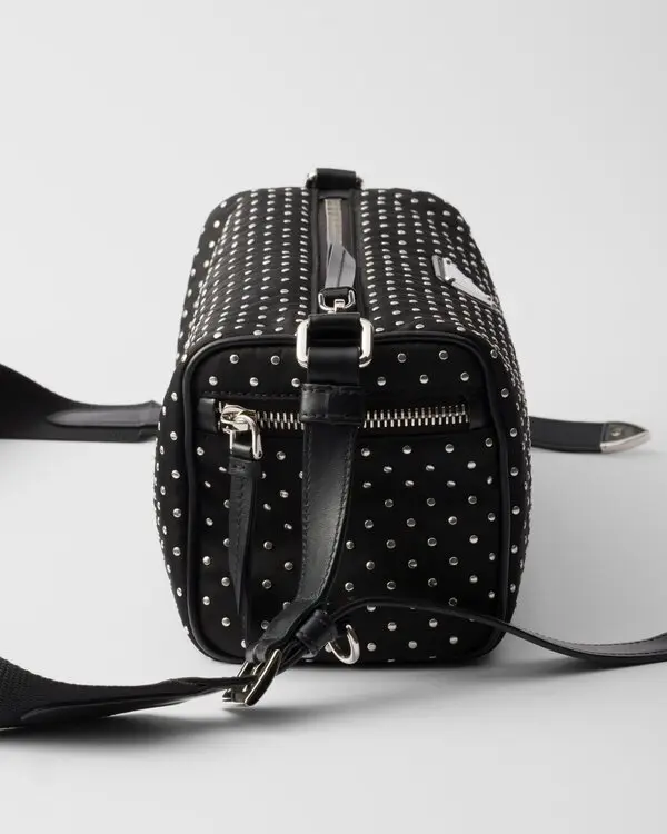 Prada Re-nylon Studded Bag