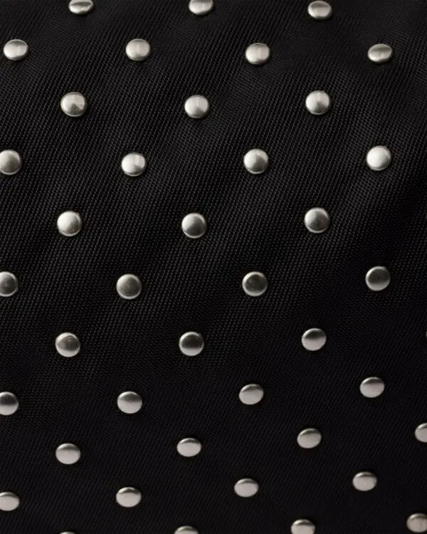 Prada Re-nylon Studded Bag