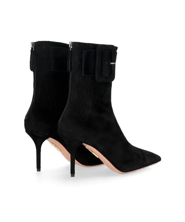 AQUAZZURA St Honoré 95mm Suede Boots