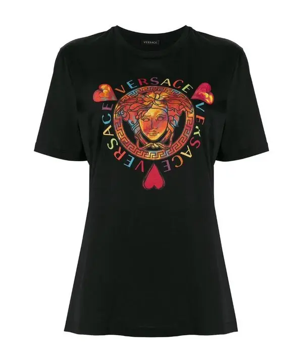 Versace Logo Printed T-shirt