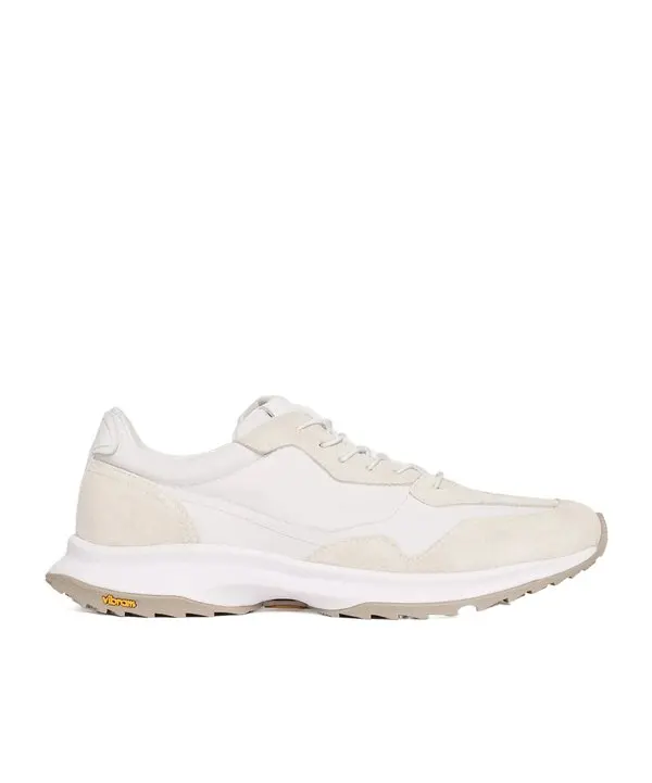 SCAROSSO Achille Knit Running Sneakers - White