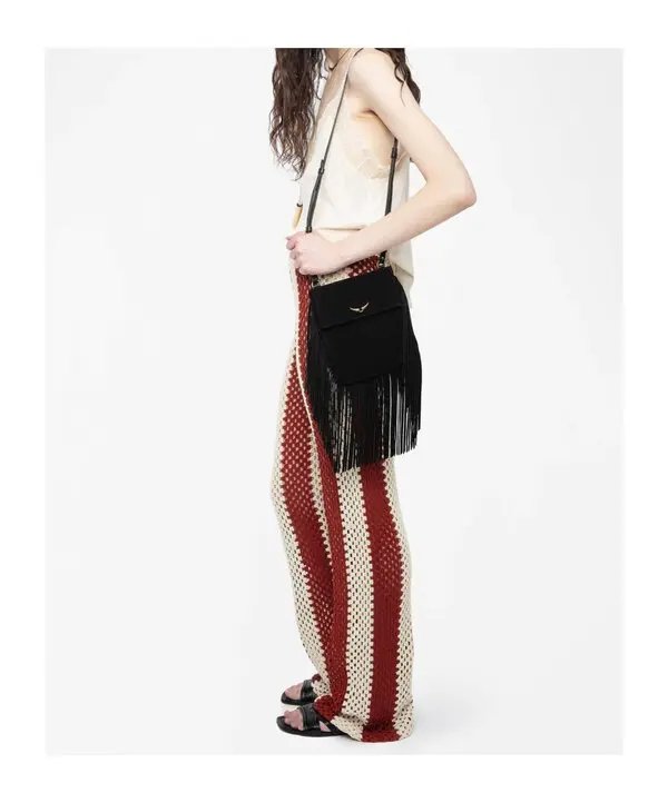 Zadig&Voltaire Crochet Striped Trousers