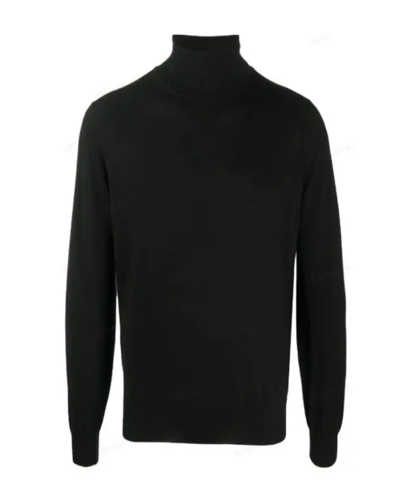Brunello Cucinelli High Neck Pullover - Black