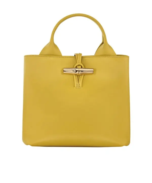 Longchamp Roseau Small Tote Bag - Ginger