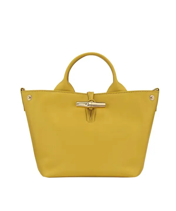 Longchamp Roseau Small Tote Bag - Ginger