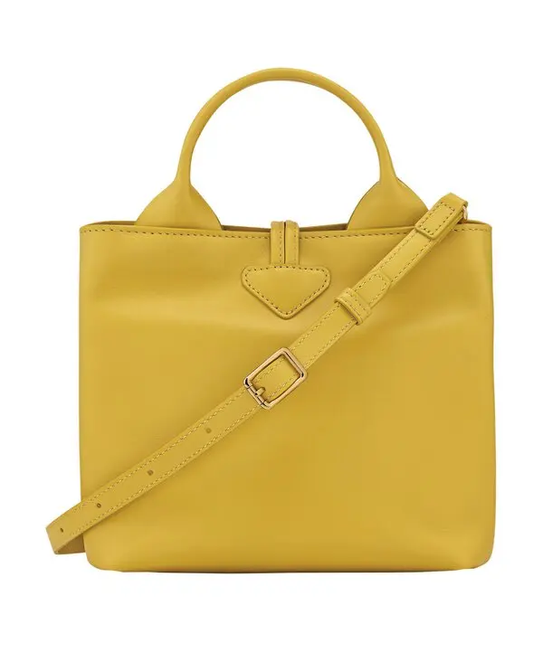 Longchamp Roseau Small Tote Bag - Ginger