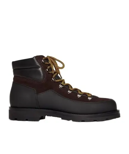 SCAROSSO Hermann Lace-up Boots - Dark Brown