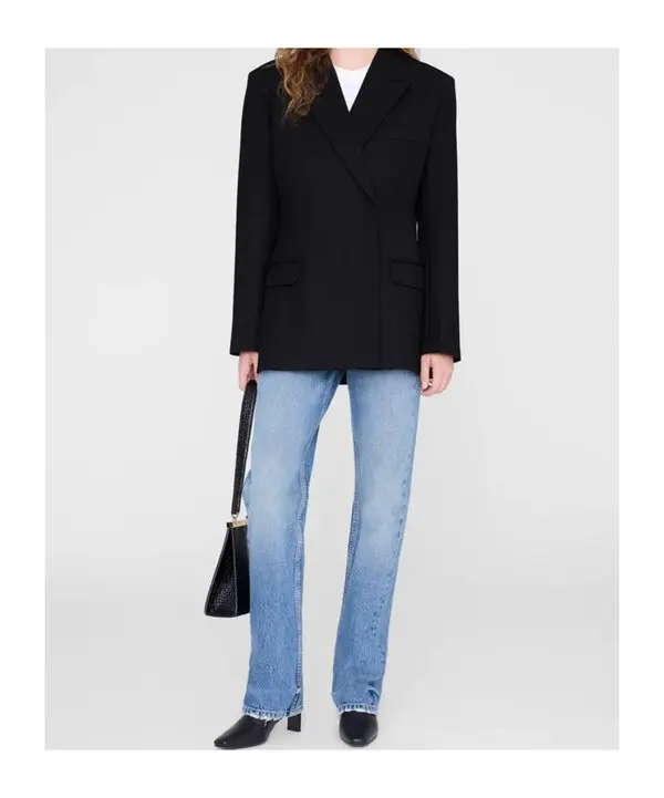ANINE BING Aretha Long Sleeve Blazer
