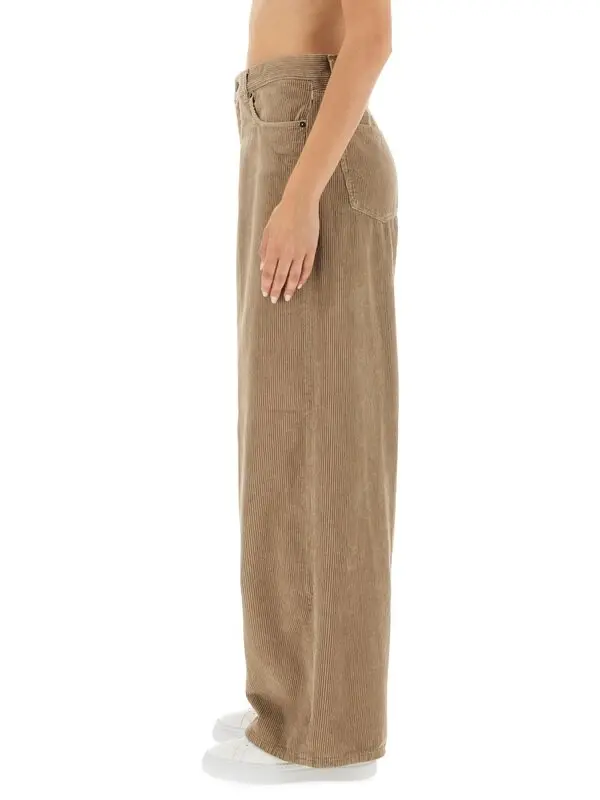 HAIKURE Bethany Corduroy Wide-leg Pants