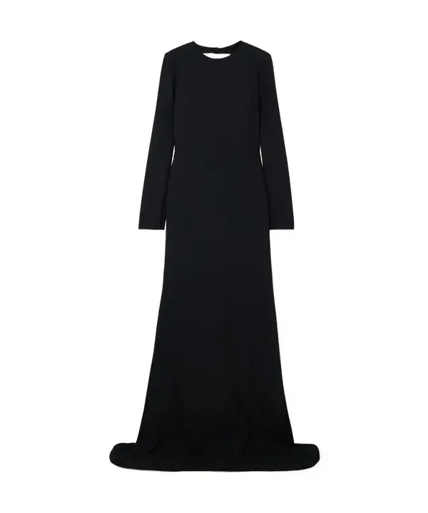 Gucci Embellished Open Back Gown