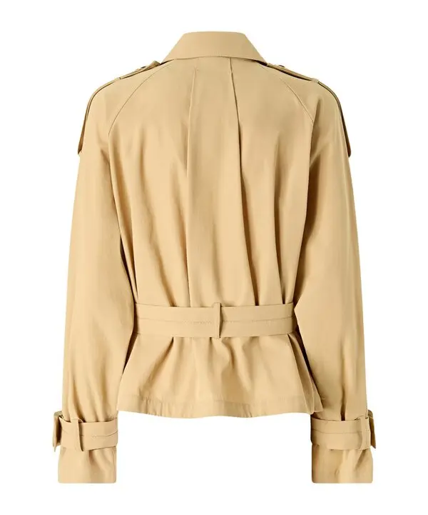 Pinko Belted Short Trench Coat