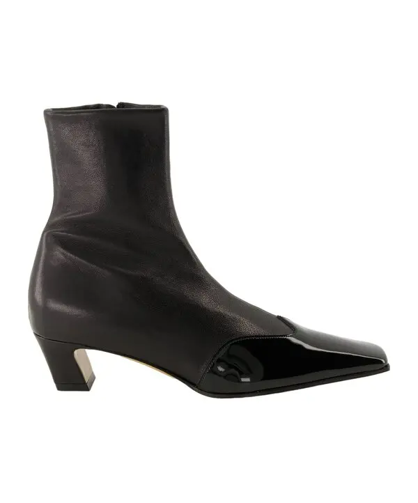 Khaite Nevada Ankle Boots - Black