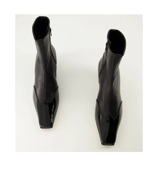 Khaite Nevada Ankle Boots - Black
