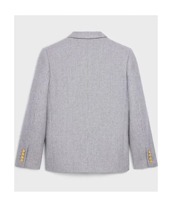 Celine Sorbonne Jacket In Cashmere Natt