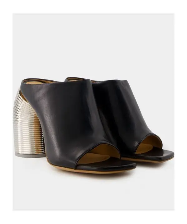 Off-White Open-toed High-heeled Sandals