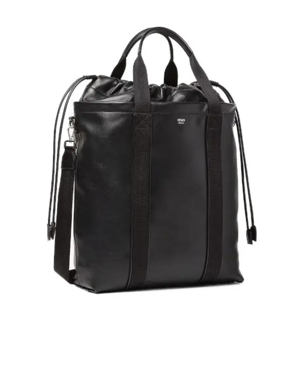 Fendi Flux Drawstring Tote Bag