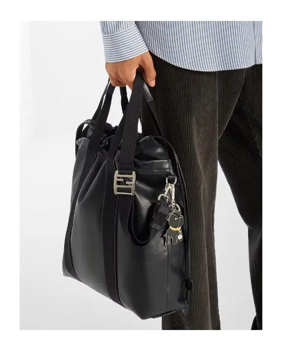 Fendi Flux Drawstring Tote Bag