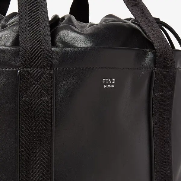 Fendi Flux Drawstring Tote Bag