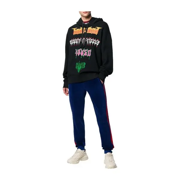 Gucci Printed Hooded Sweater