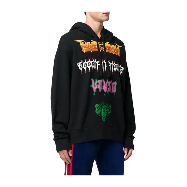 Gucci Printed Hooded Sweater
