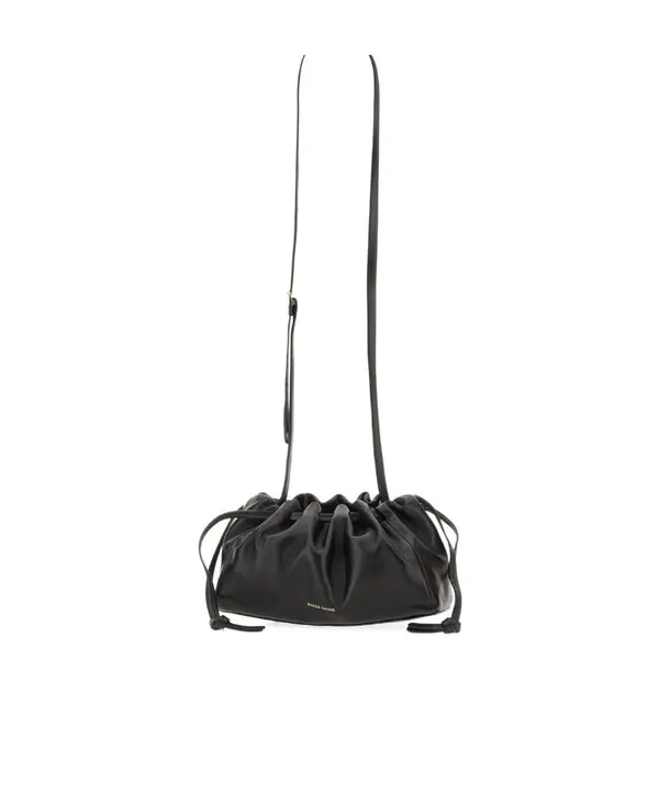 MANSUR GAVRIEL Bloom Drawstring Mini Crossbody Bag - Black