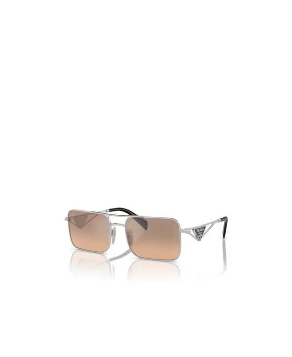 Prada Rectangular Frame Sunglasses - Nude