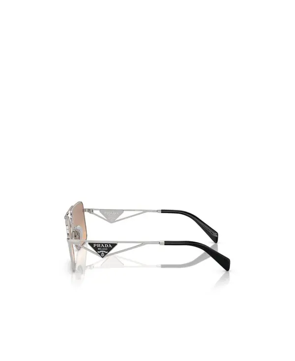 Prada Rectangular Frame Sunglasses - Nude