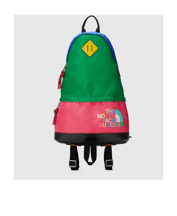 Gucci X The North Face Logo Backpack - Green