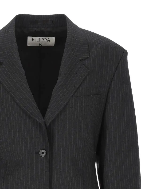 Filippa K Pinstripe Single-breasted Jacket