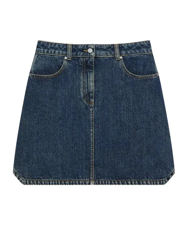 Givenchy Mini Denim Skirt
