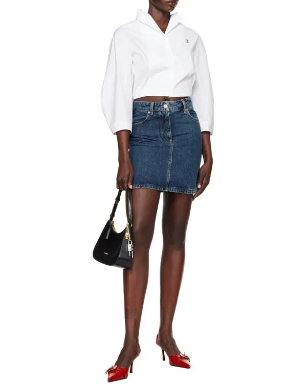 Givenchy Mini Denim Skirt