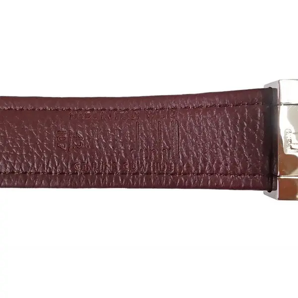 Dunhill Logo Double-sided Leather Belt