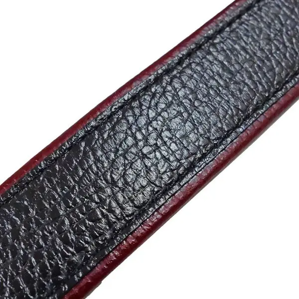 Dunhill Logo Double-sided Leather Belt