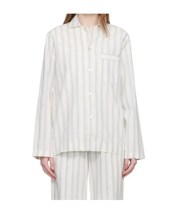TEKLA Long-sleeved Pajama Shirt