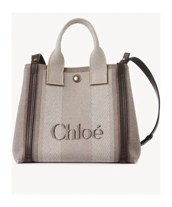 Chloé Small Woody Tote Bag - Gray