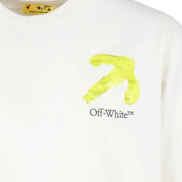 Off-White Arrow-print Cotton T-shirt