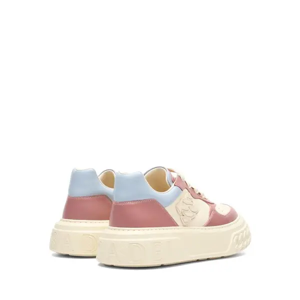 Casadei Chain Detail Leather Sneakers