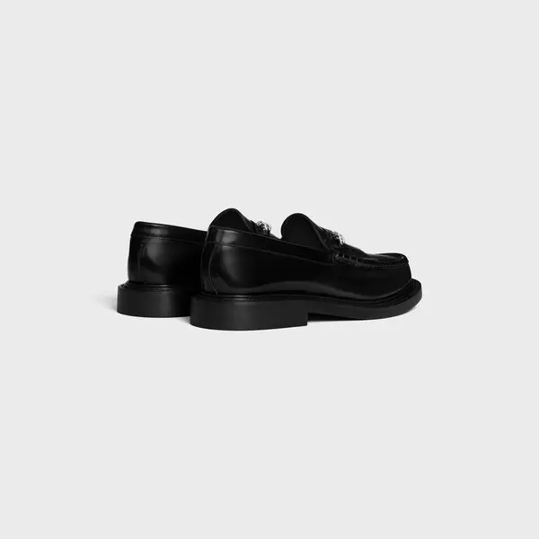 Celine Universite Chunky Loafer In Polished Bull
